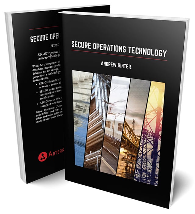 Secure Operations Technology book promotion for Waterfall subscribers